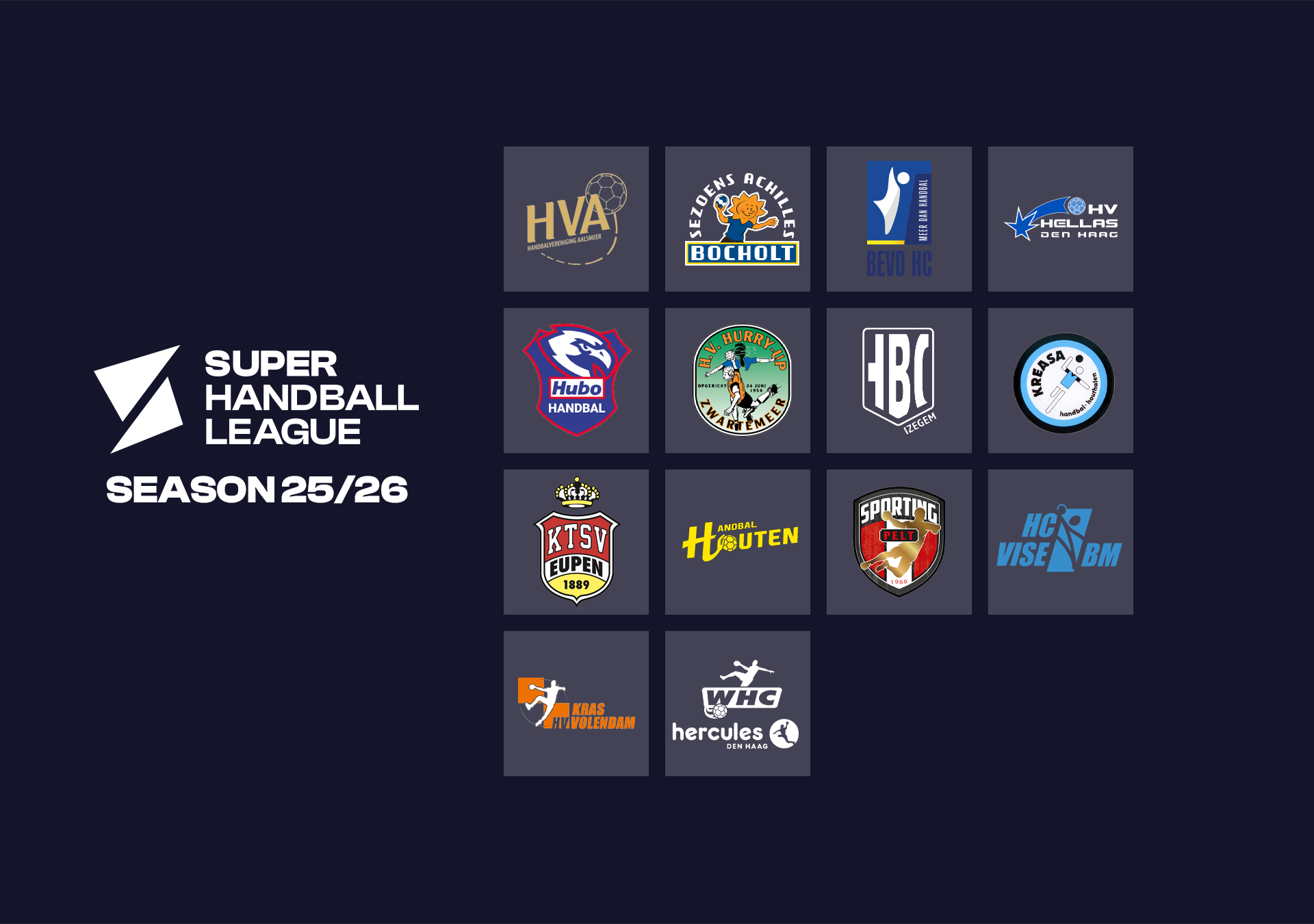 De 14 SHL-teams voor het seizoen 2025/26